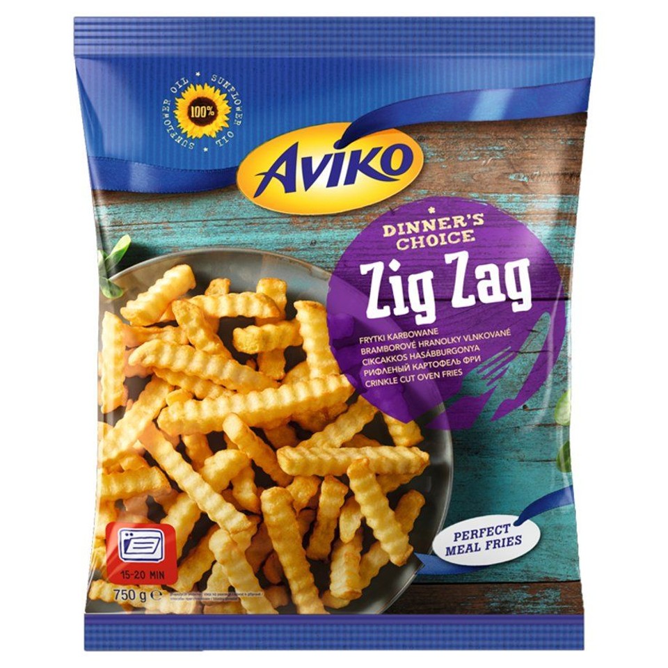 Frytki karbowane Aviko 750 g – AuchanPL Artykuły spożywcze online i oferty