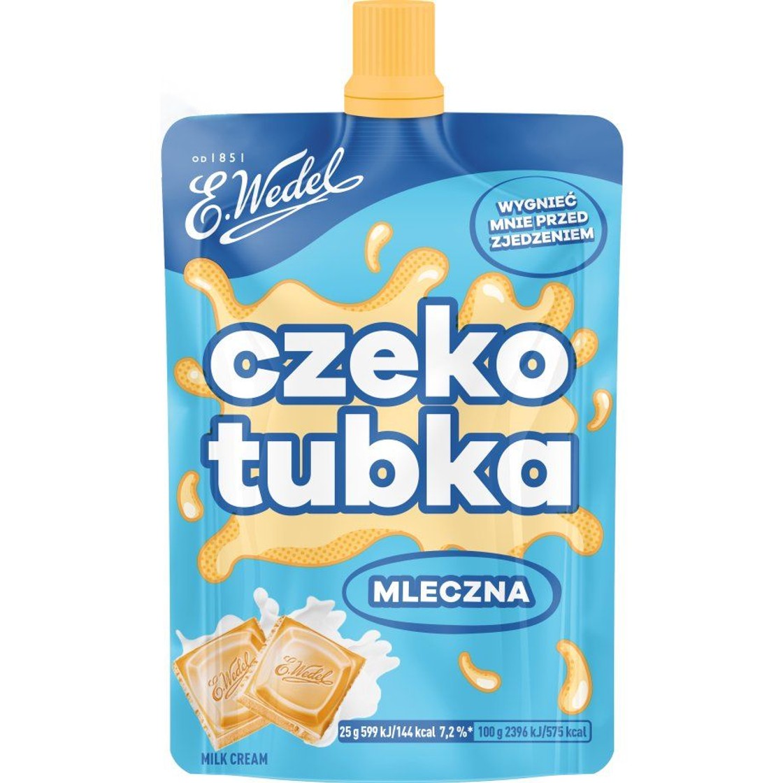 Mleczna czekotubka E.Wedel 50 g – AuchanPL Artykuły spożywcze online i ...