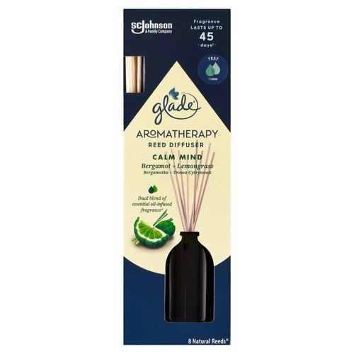 Patyczki zapachowe Aromatherapy Reed Diffuser Calm Mind Glade 80 ml ...