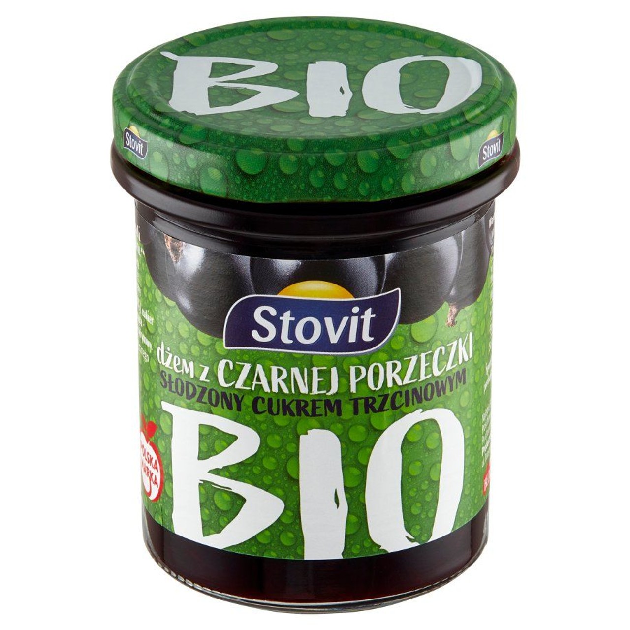 BIO Dżem z czarnej porzeczki Stovit 200 g – AuchanPL Artykuły spożywcze ...