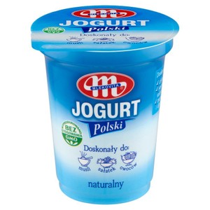 Jogurt Polski naturalny Mlekovita 350 g – AuchanPL Artykuły spożywcze ...