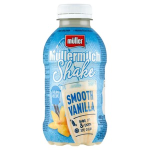 Mullermilch Shake o smaku waniliowym Muller 400 g – AuchanPL Artykuły ...