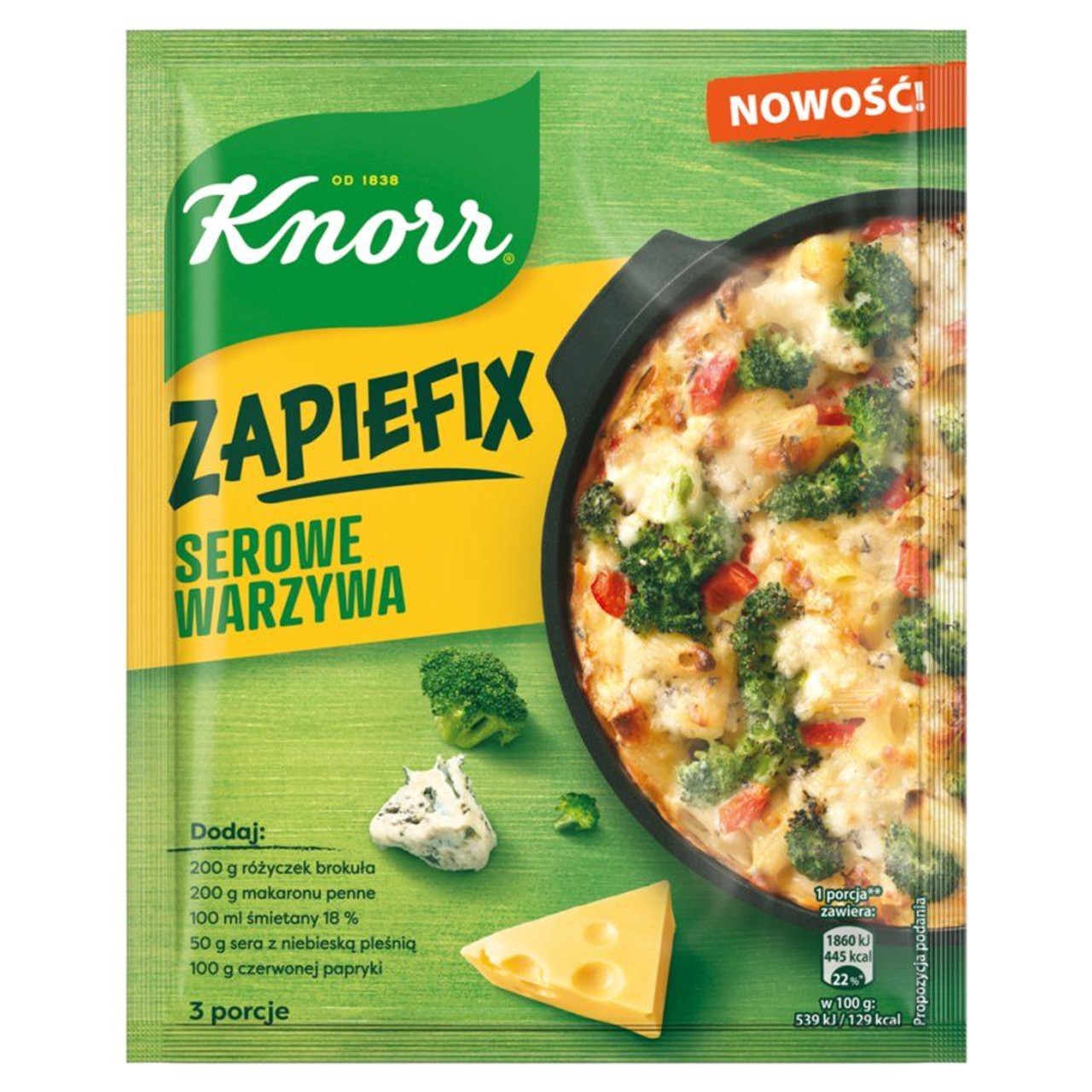 Zapiefix serowe warzywa Knorr 40 g – AuchanPL Artykuły spożywcze online i oferty