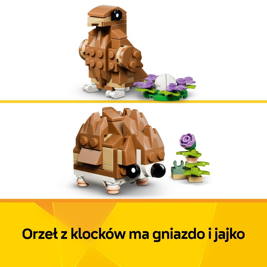 Creator 3 w 1 Uroczy chomik z kwiatkiem dla dzieci 31376 LEGO 1 sztuka ...
